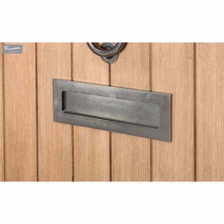 Simply Door Handles, Buy Pewter Door Letter Plate - FDLP01 from Simply ...
