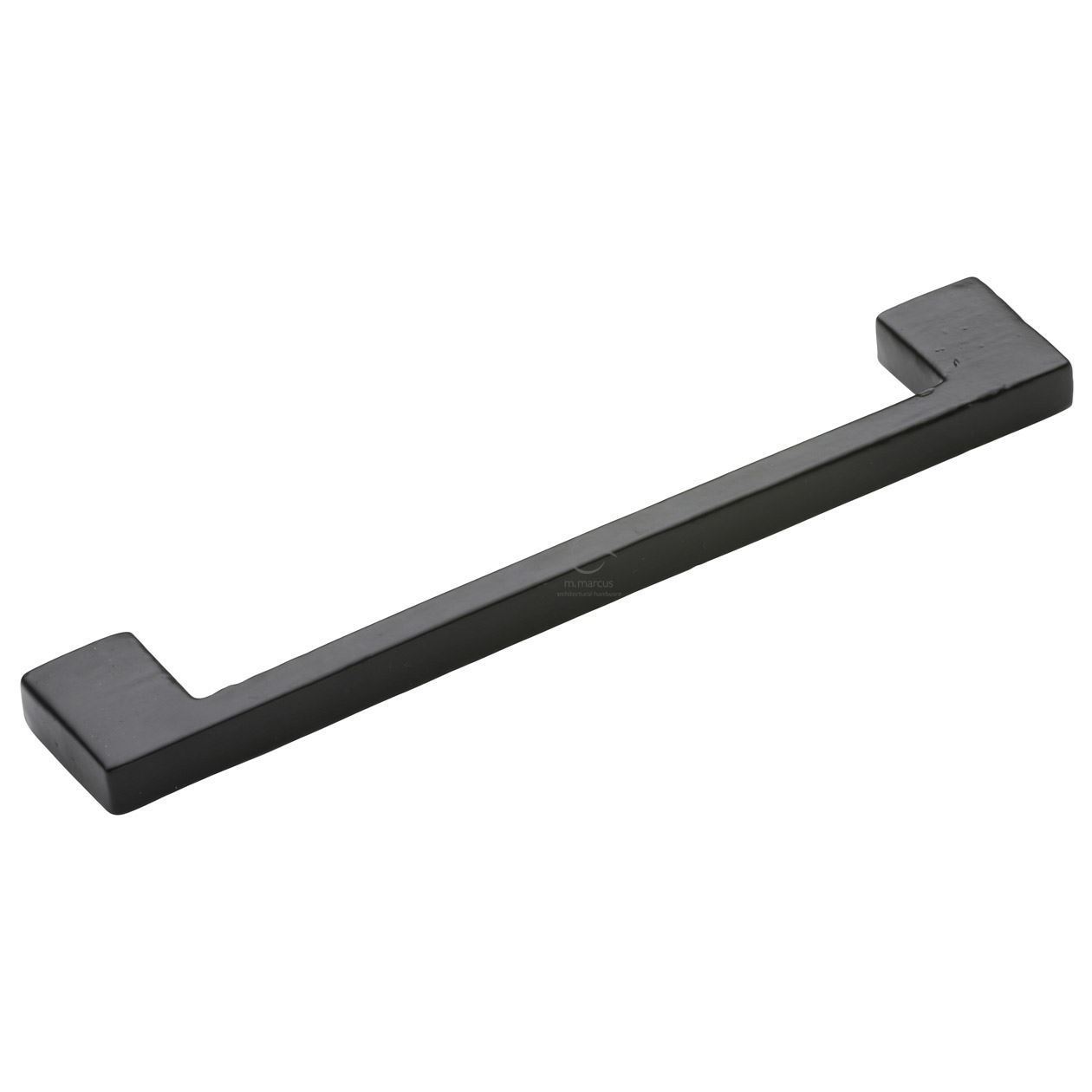 Simply Door Handles, Smooth Black Slim D Cabinet Handle - Buy Online at ...