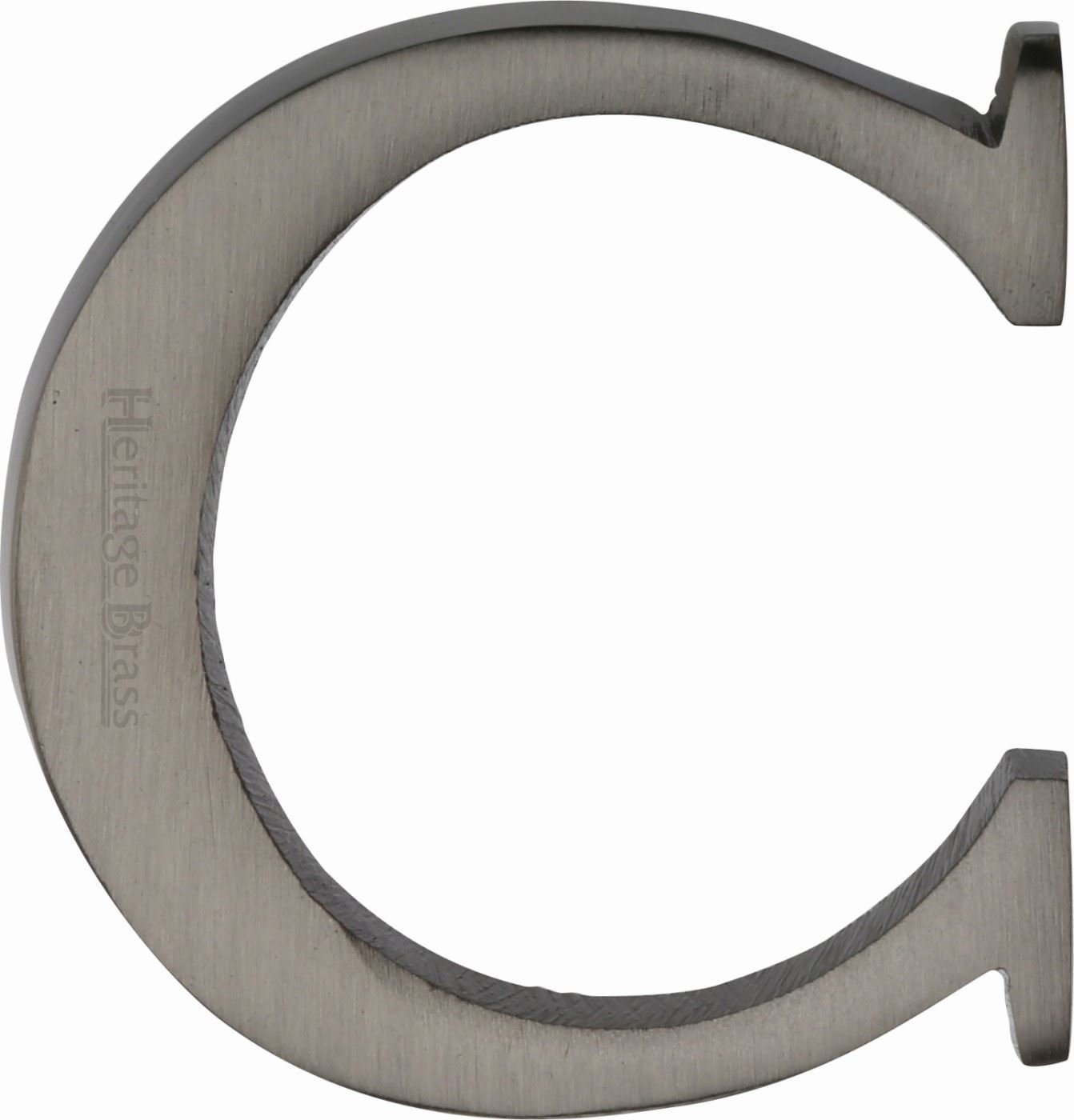 2" Pin Fixing Letters - C1565MB at Simply Door Handles, C1565MB