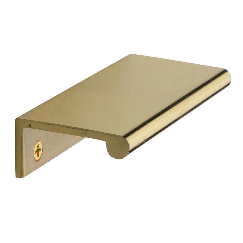 Simply Door Handles, EPR Edge Pull Cabinet Handle - Polished Brass ...