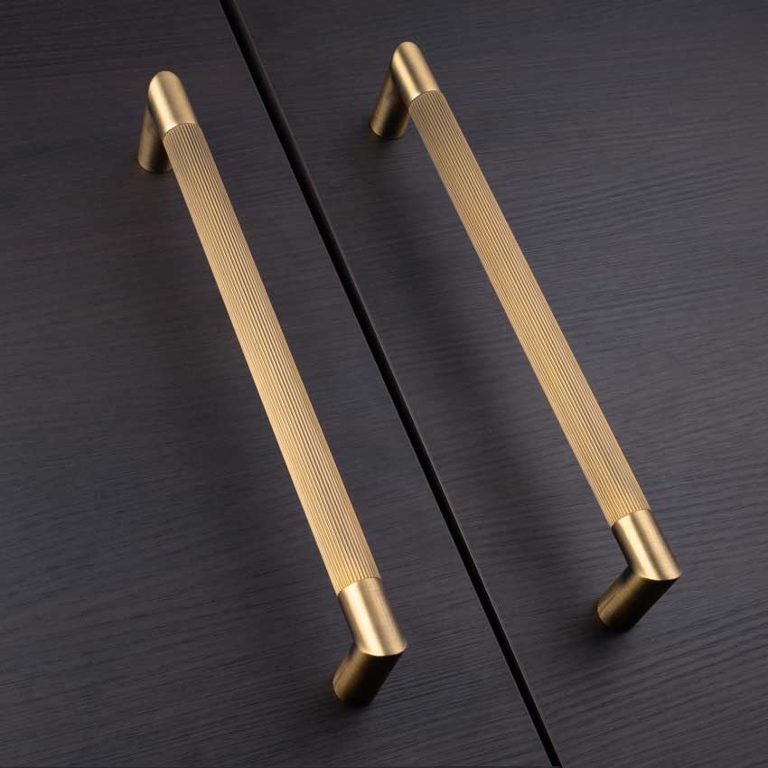 Simply Door Handles, Trend Lines Pull Handle in Antique Brass - Buy ...