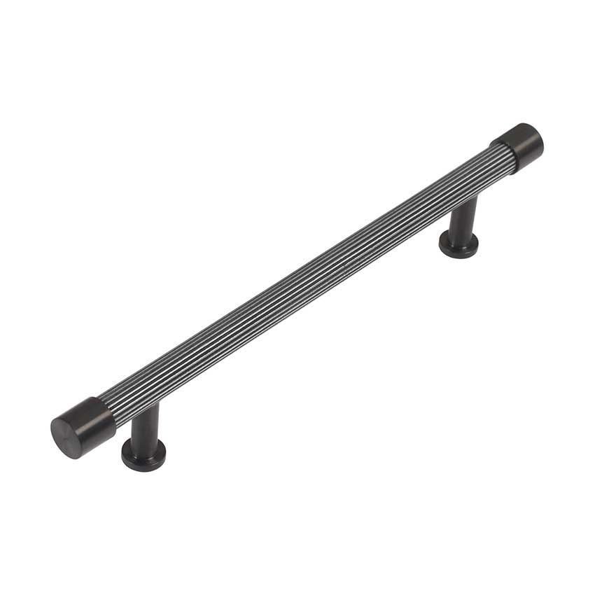 Immix Reeded True Black Cabinet Pull Handle - IMX2001-B at Simply Door ...
