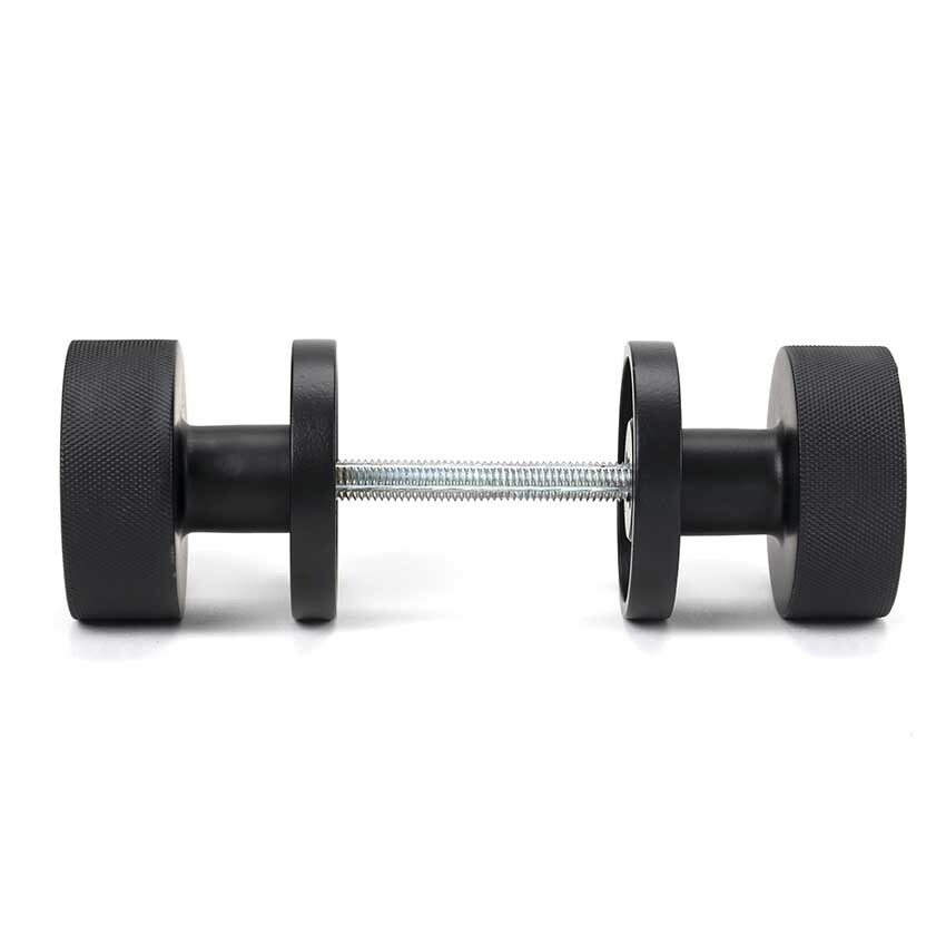 Matt Black Brompton Mortice/Rim Knob Set (Plain) - 46798 at Simply Door ...